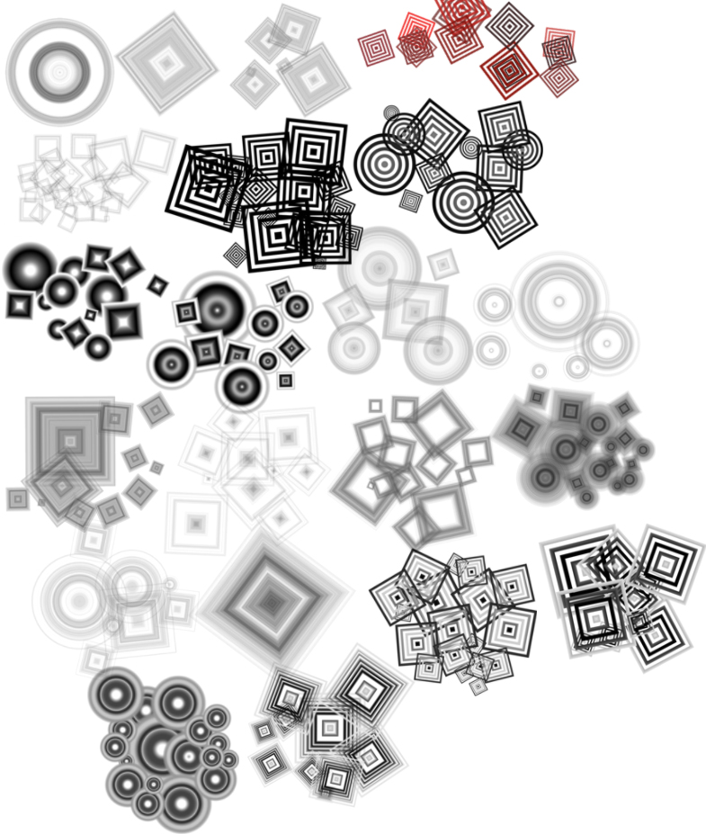 Square and Circle Brushes. by xTIFFOHHx on DeviantArt