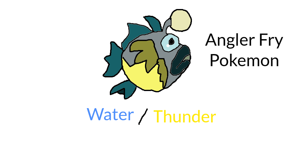 Angler Fry Pokemon by AlexJirachiDX on DeviantArt
