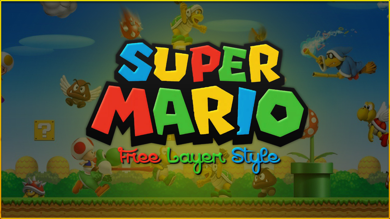 Super Mario - Free Photoshop Layer Style by Swityn on DeviantArt