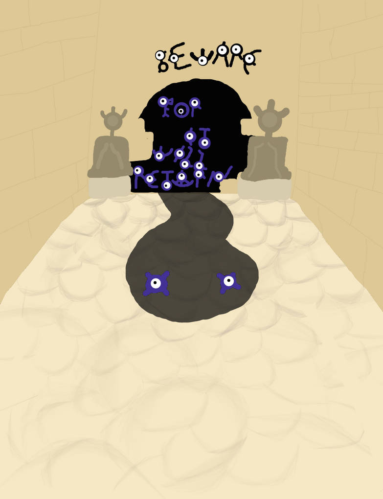 Unown temple by LugiaxArticuno on DeviantArt