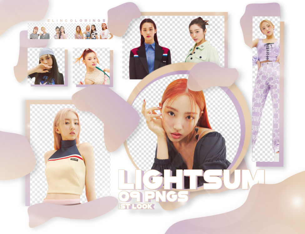 LIGHTSUM 1ST Look PNG PACK #181 by elincolorings on DeviantArt