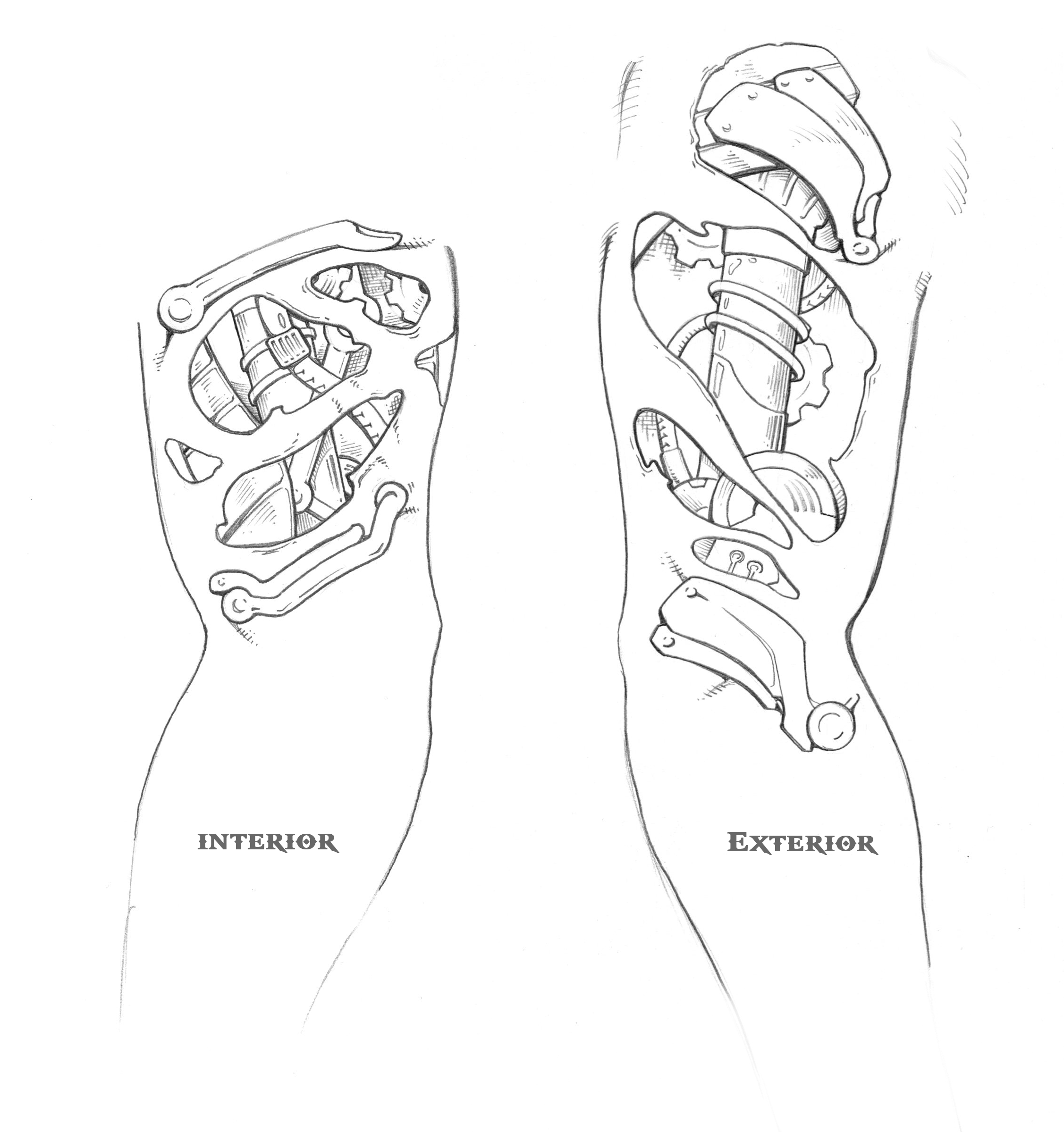 tear-away tattoo by goodmonsterguy on DeviantArt