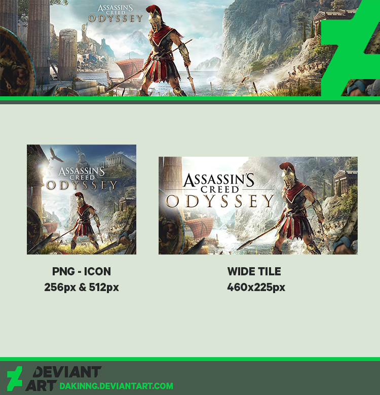 Assassin's Creed Odyssey ICON by Dakinng on DeviantArt