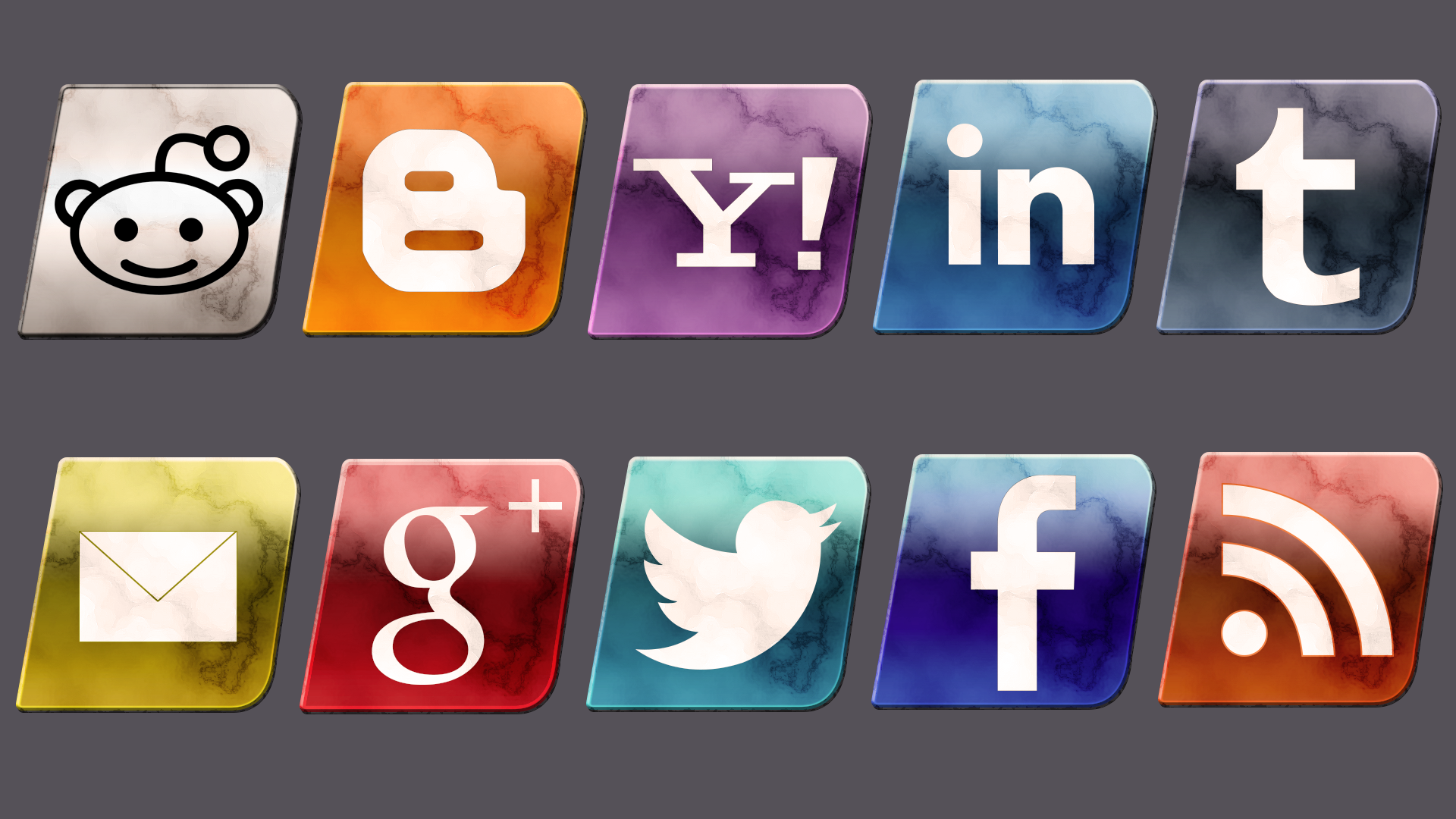 Social Link Icons by Ryce92 on DeviantArt