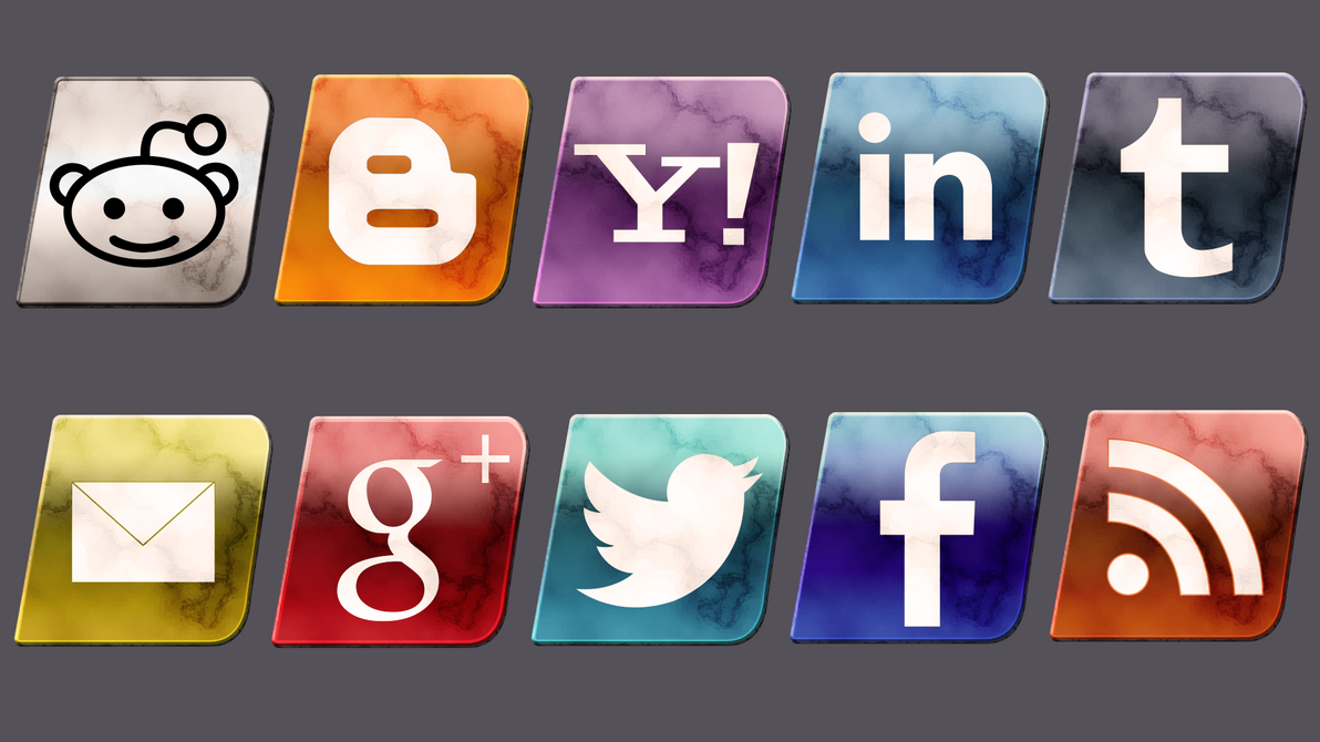 Social Link Icons by Ryce92 on DeviantArt