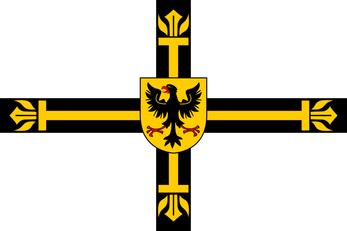 Teutonic Grandmaster flag by El-Thorvaldo on DeviantArt