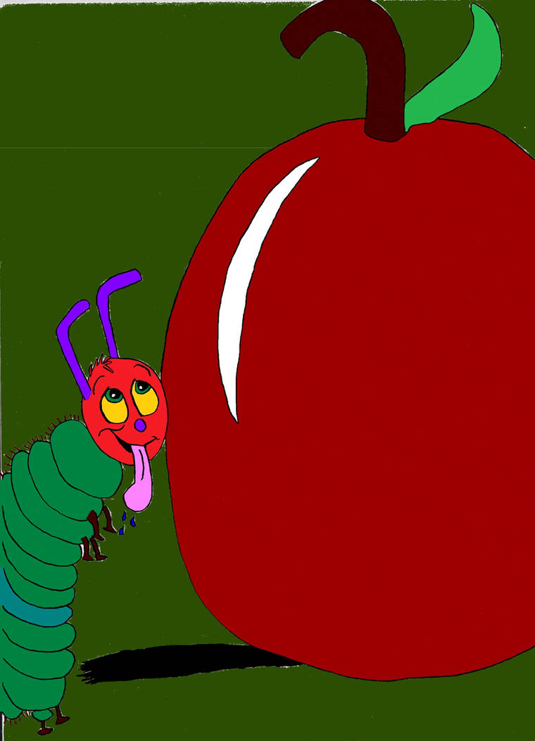 The Very Hungry Caterpillar by cartoonfan707 on DeviantArt