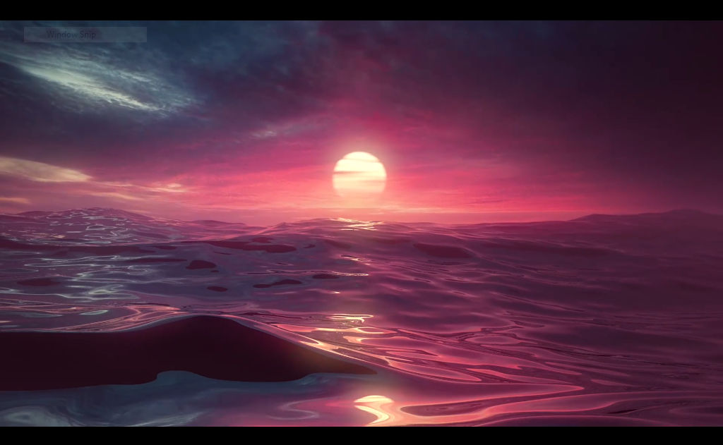 Sunset-3D-Waves by jeanspant on DeviantArt
