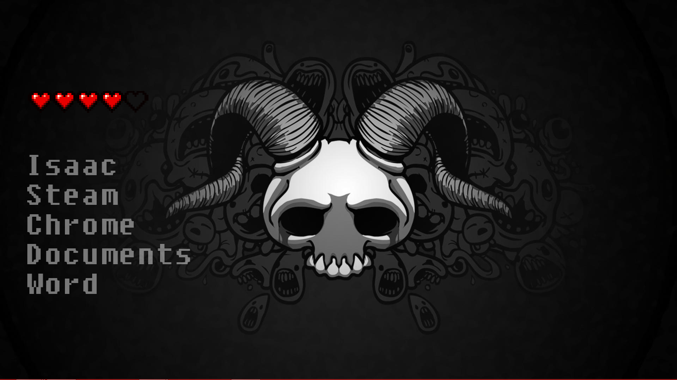 Binding of Isaac Rainmeter by Oliverhsj on DeviantArt