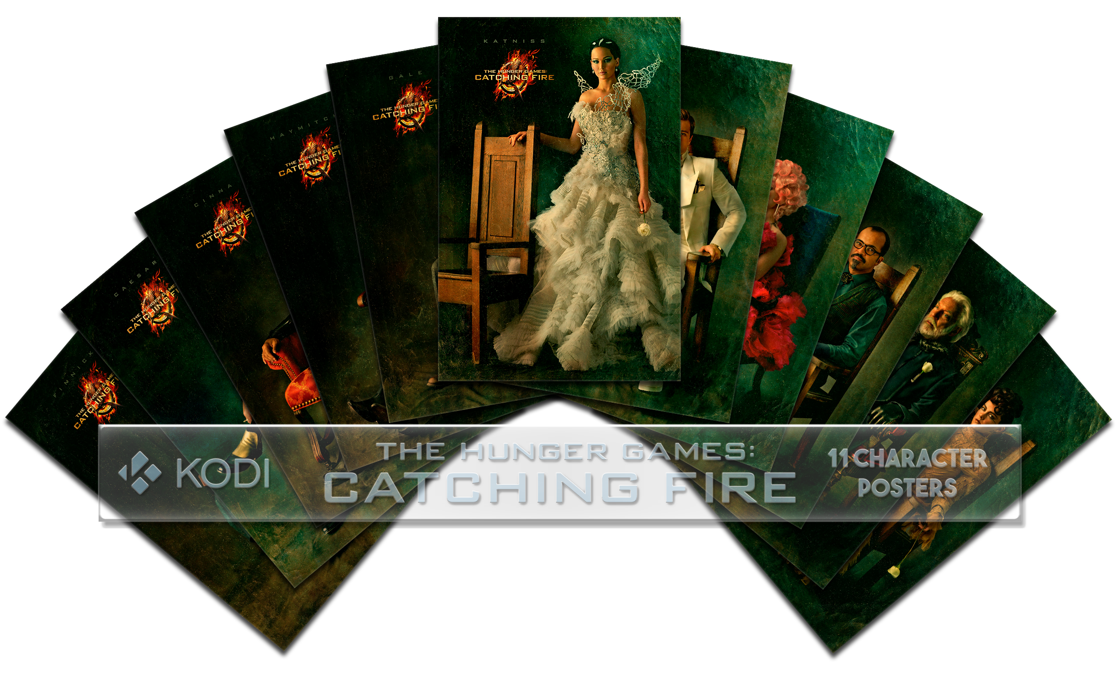 Catching Fire Character Posters
