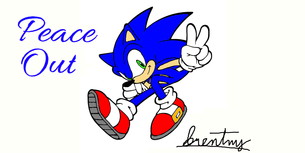 Sonic: Peace Out by ShadAmy06 on DeviantArt