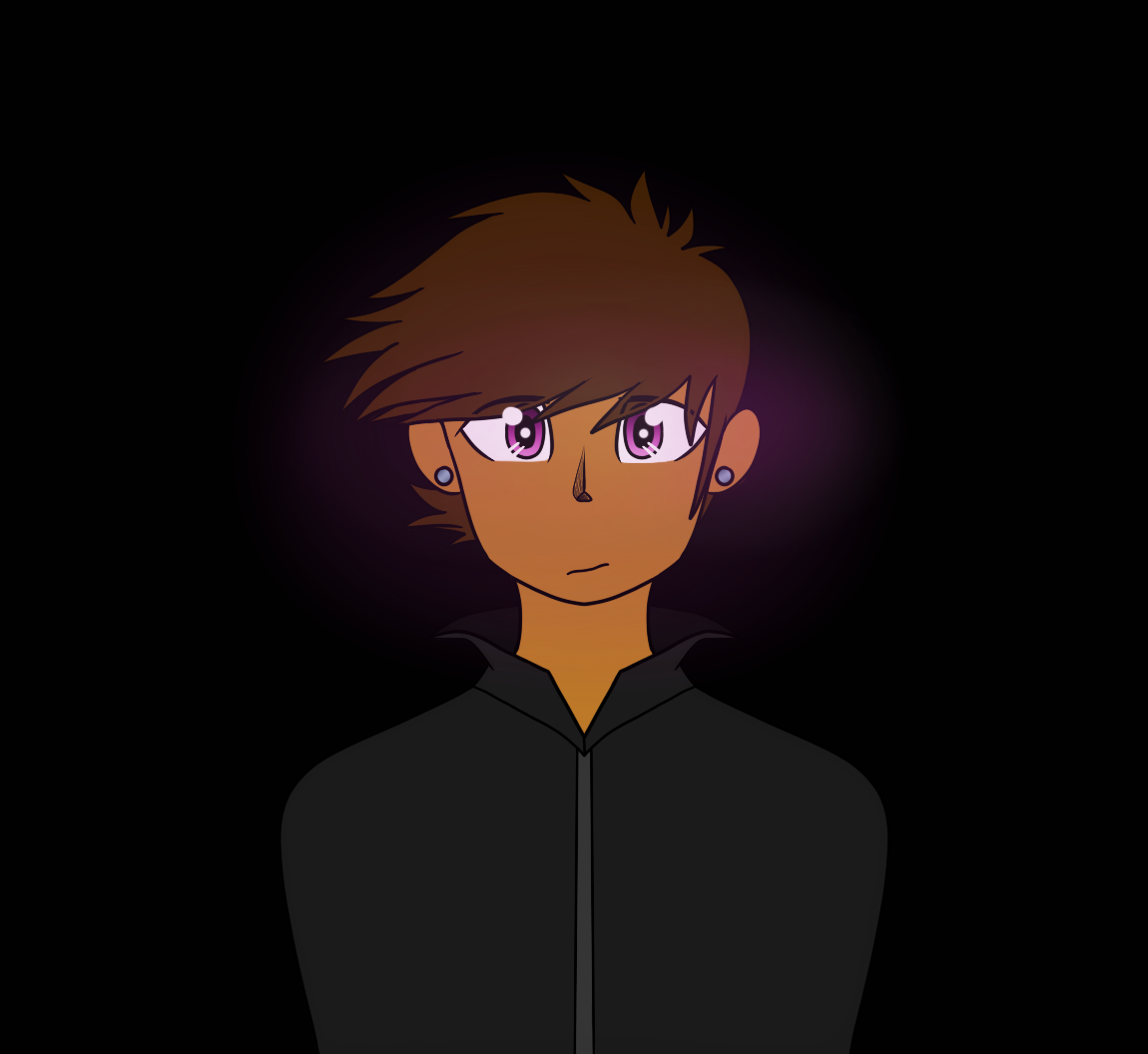 The purple eyed man by KittyDoodles02 on DeviantArt