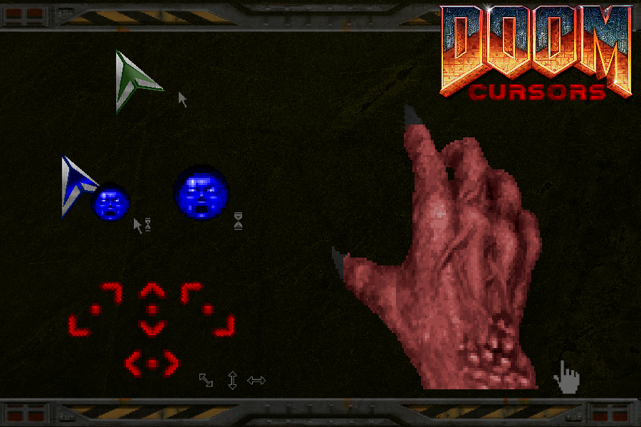 Doom Cursors by markgonzales0019 on DeviantArt