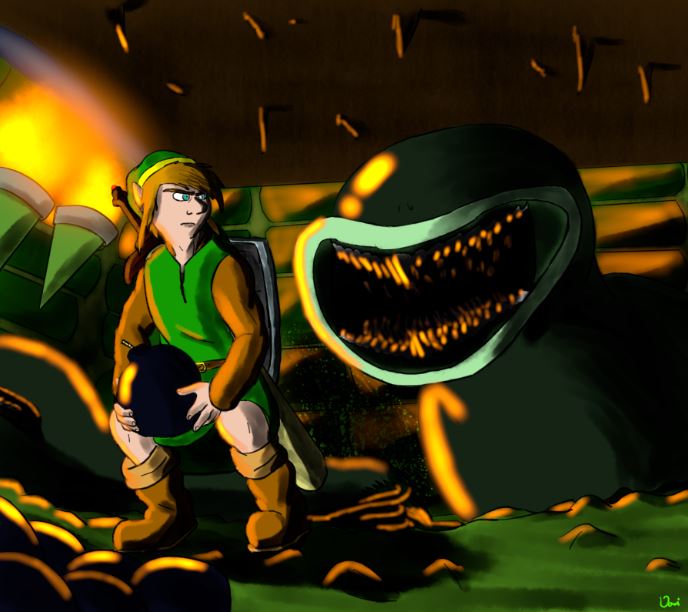 [Link's Awakening DX] Dodongo Snakes by Tiranofarl on DeviantArt