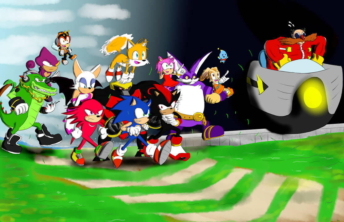 Sonic Heroes by Tiranofarl on DeviantArt