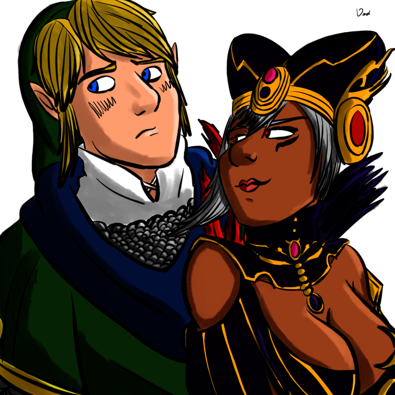[hyrule Warriors] Cia X Link By Tiranofarl On Deviantart