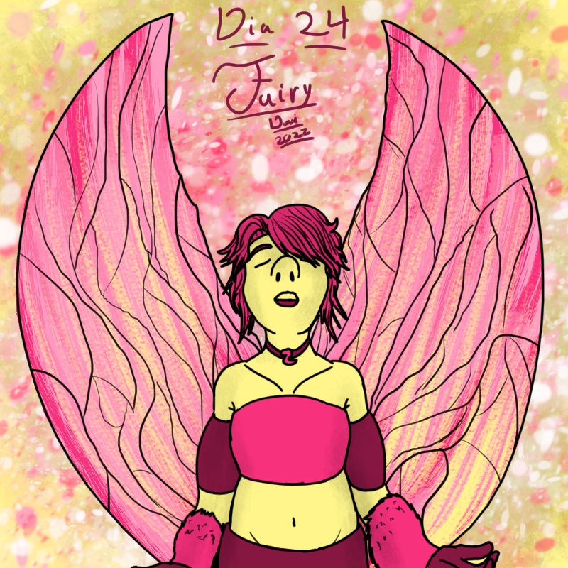 Inktober 2022 - Day 24 - Fairy by Tiranofarl on DeviantArt