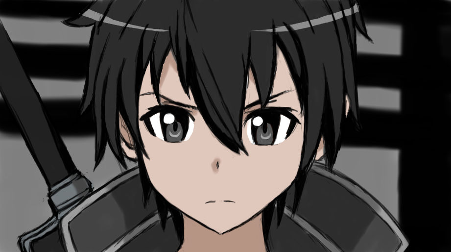 Kirito by littlehappypanda on DeviantArt