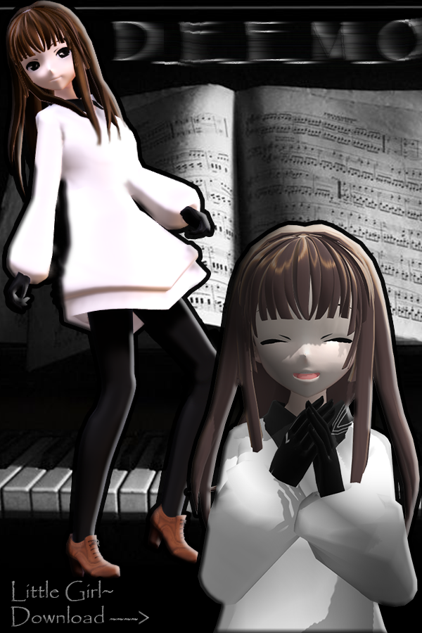 {mmd} - Little Girl - {Deemo} - {DL!} by Winnerund on DeviantArt