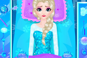 Frozen Elsa Belly Pain by gamesgrow on DeviantArt