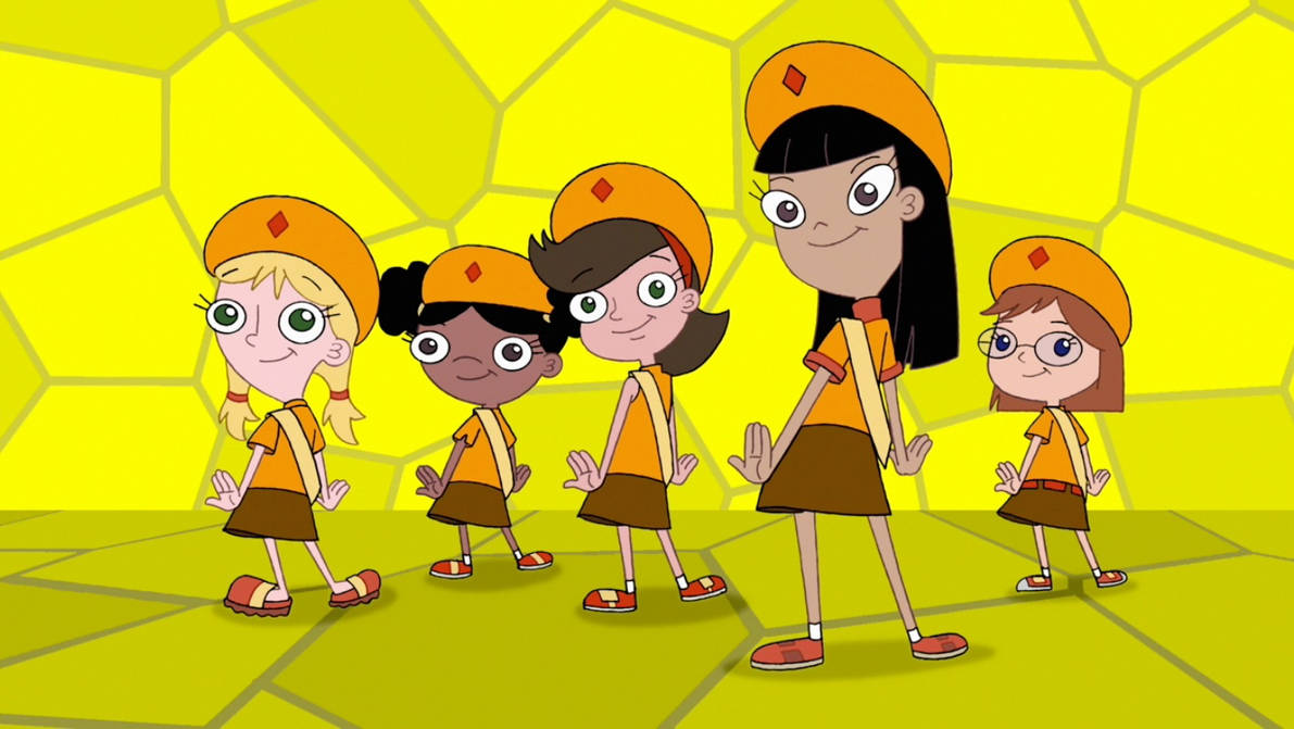 Fireside Girls Waggle Dance GIF by seedrian26 on DeviantArt