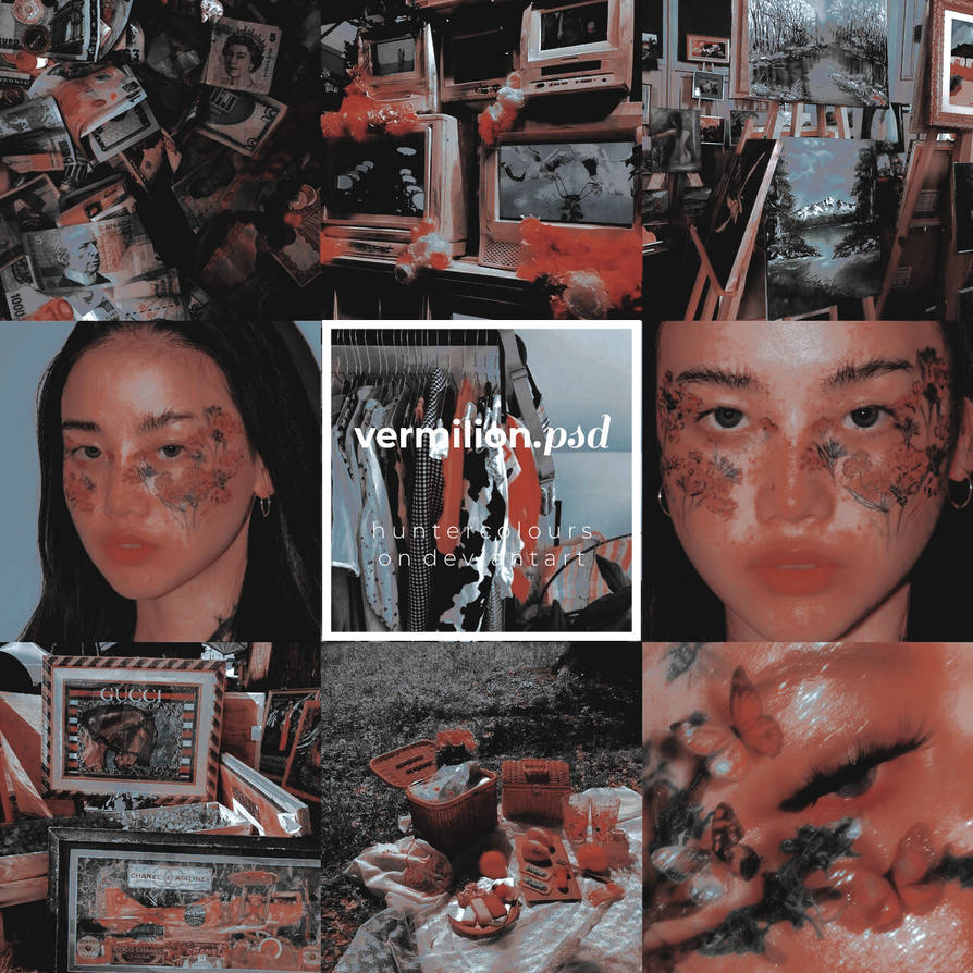 VERMILION | psd coloring by hxnterology on DeviantArt