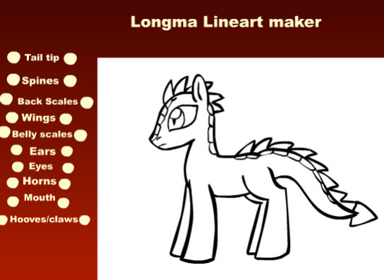 MLP Longma Lineart Maker by Creators-Paradise on DeviantArt
