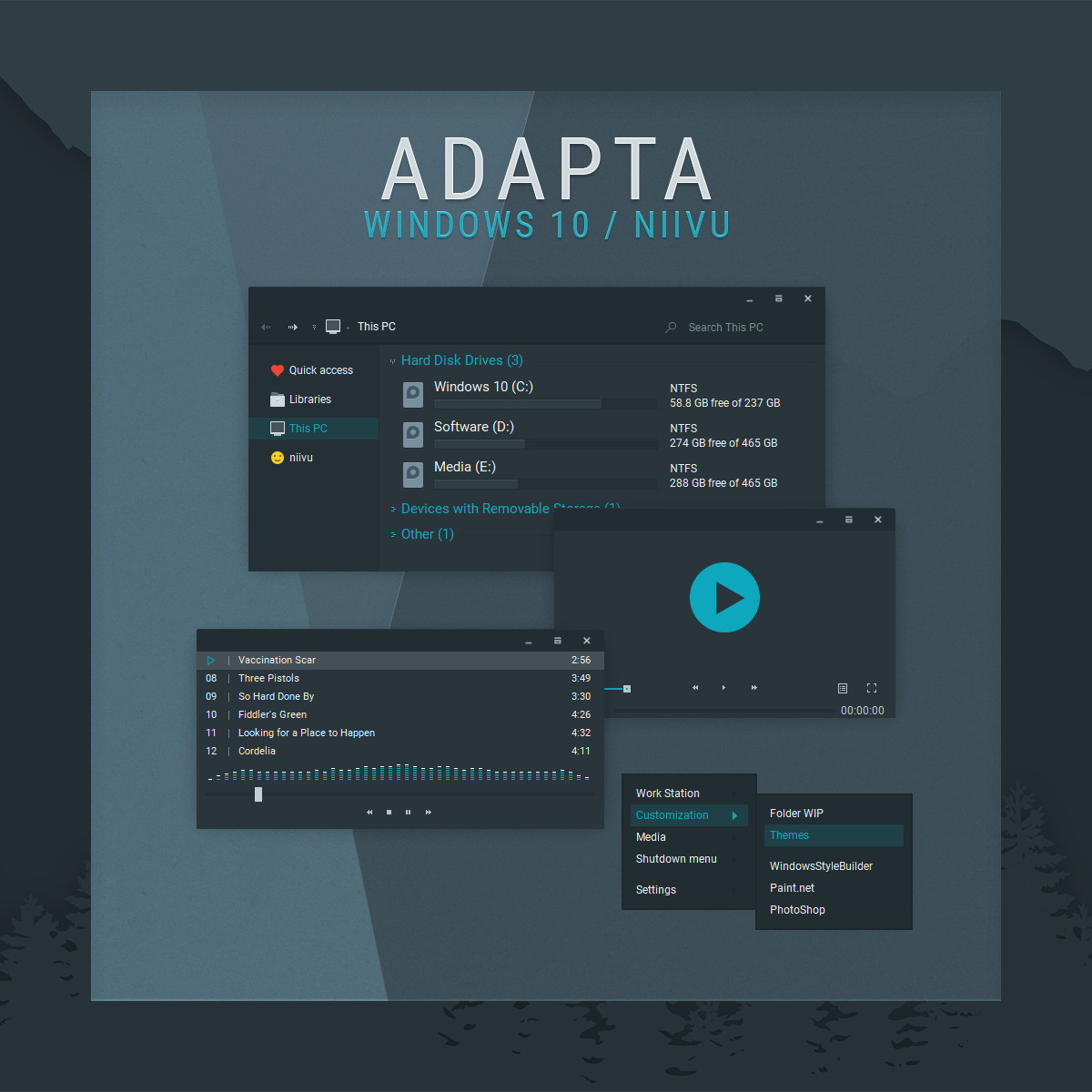 Adapta for Windows 10 by niivu on DeviantArt