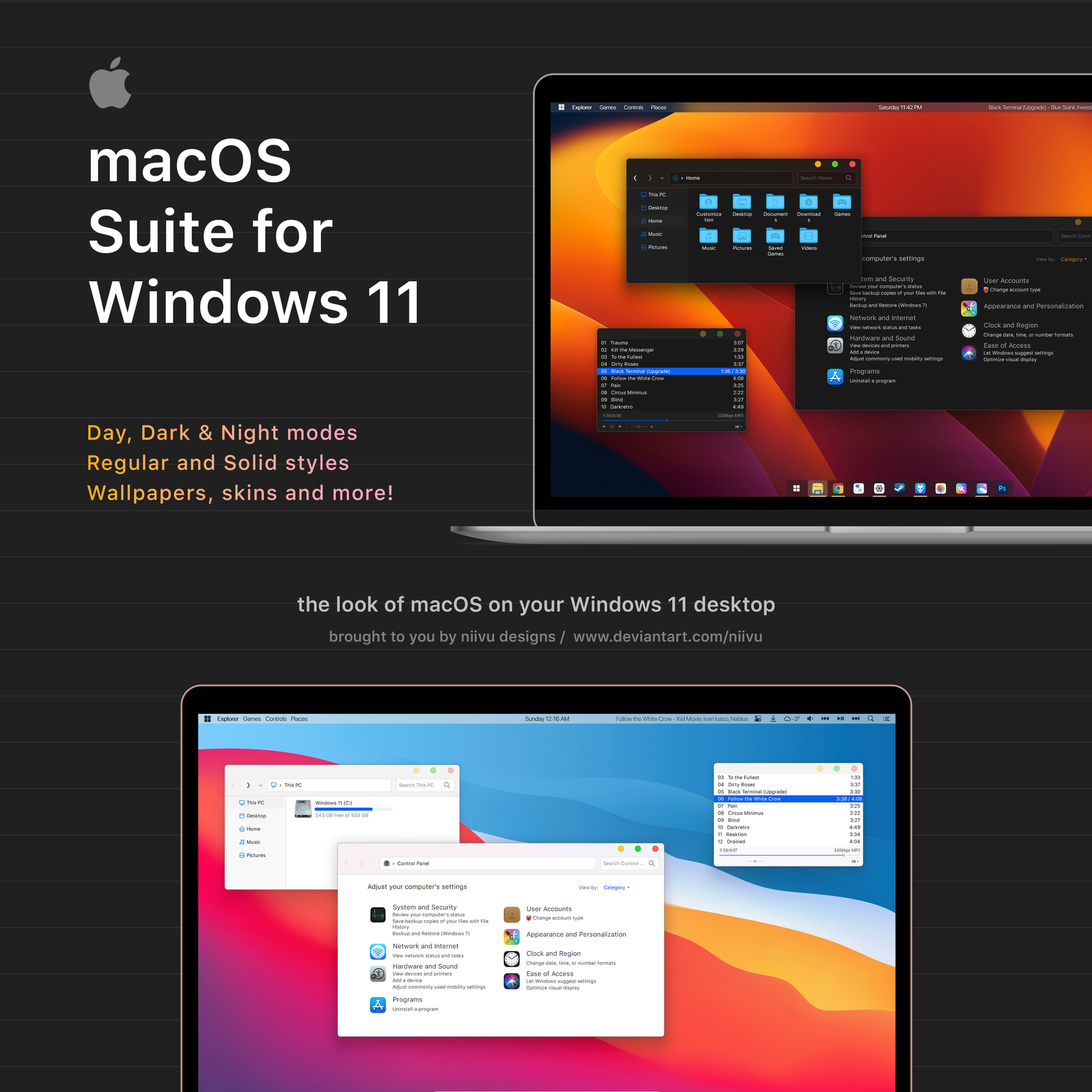 macOS for Windows 11 by niivu on DeviantArt