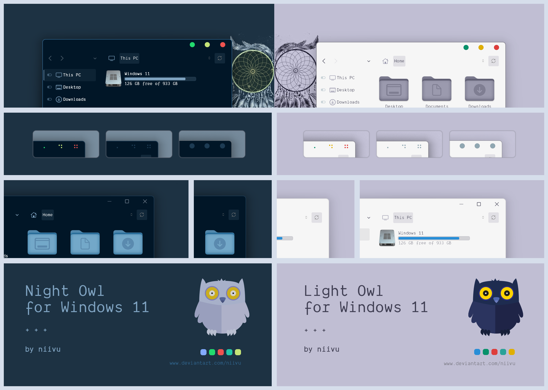 Night Owl for Windows 11 by niivu on DeviantArt