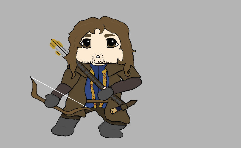 Kili chibi by EvieGray on DeviantArt