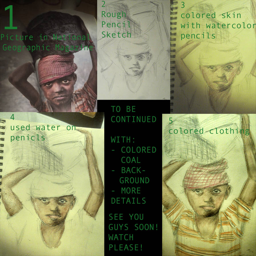 Coal Boy Watercolor Tutorial by artsy-hamsters on DeviantArt