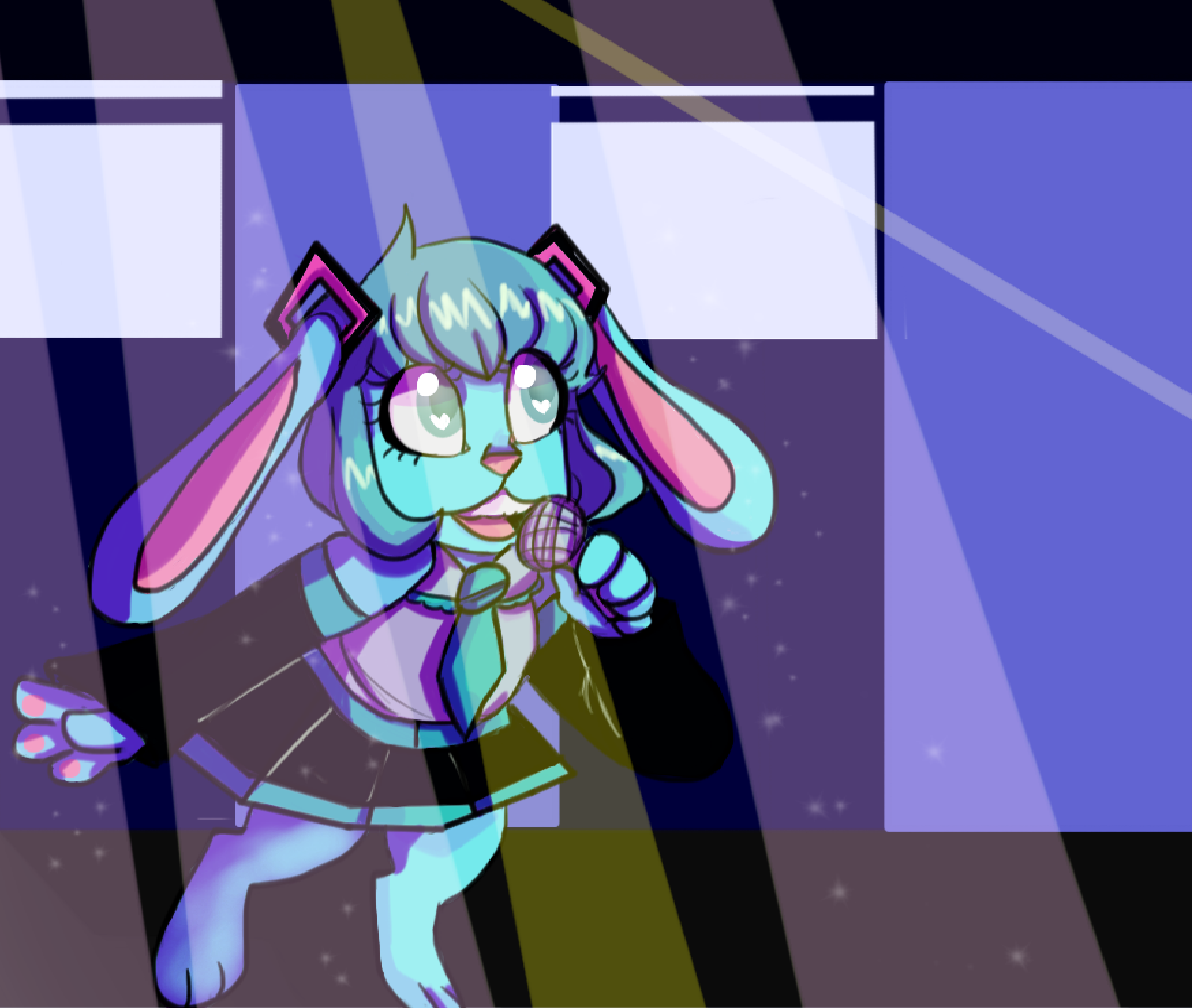 Bun Miku by BubblyTeddy on DeviantArt