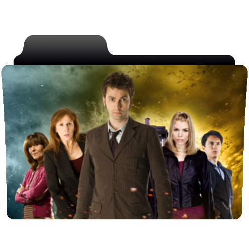 Folder icon Doctor Who series 4 (Tennant) by NonStopSarah on DeviantArt