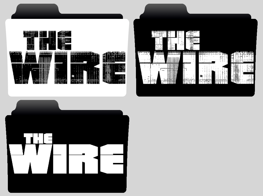 The Wire folder icons by NonStopSarah on DeviantArt