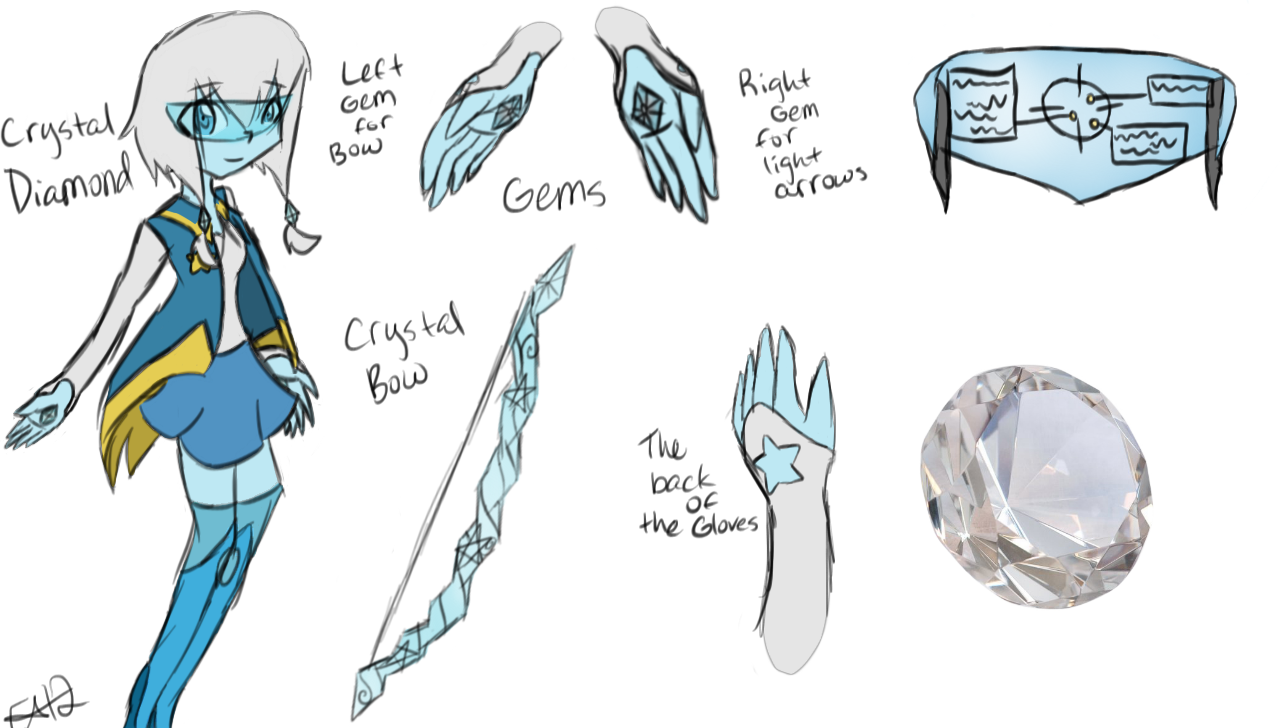 SU OC crystal diamond by Frostart12 on DeviantArt