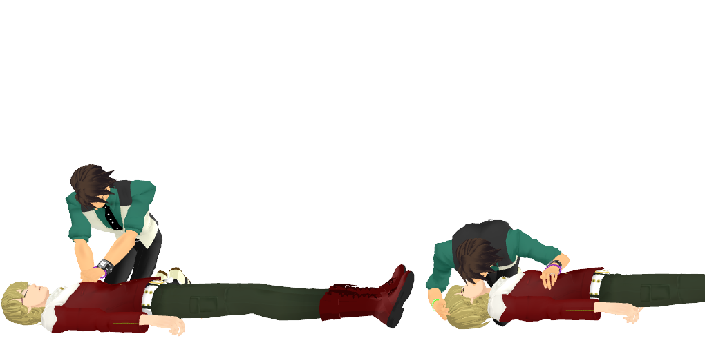 CPR poses by Bindi-the-skunk on DeviantArt