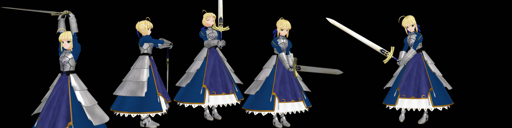 Saber Poses Fate Series download by Bindi-the-skunk on DeviantArt
