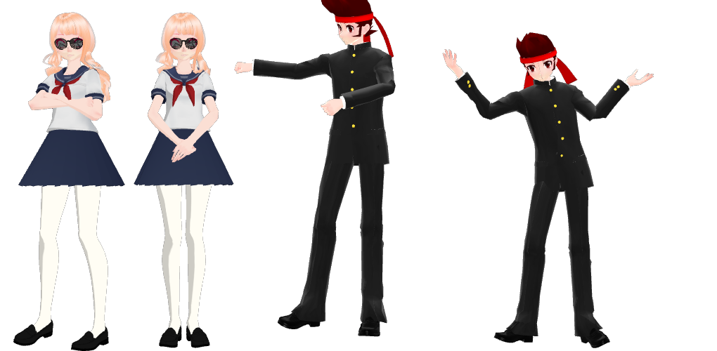 More Poses from Yan Sim DL by Bindi-the-skunk on DeviantArt