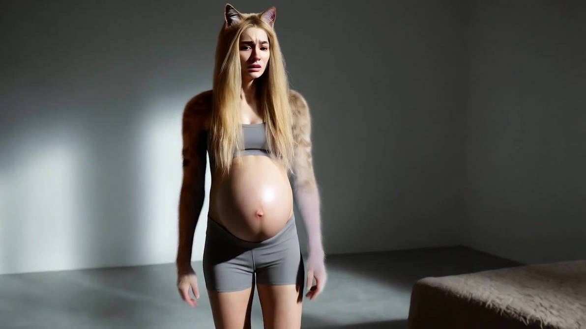Pregnant Cat TF (45) by TFerret121 on DeviantArt