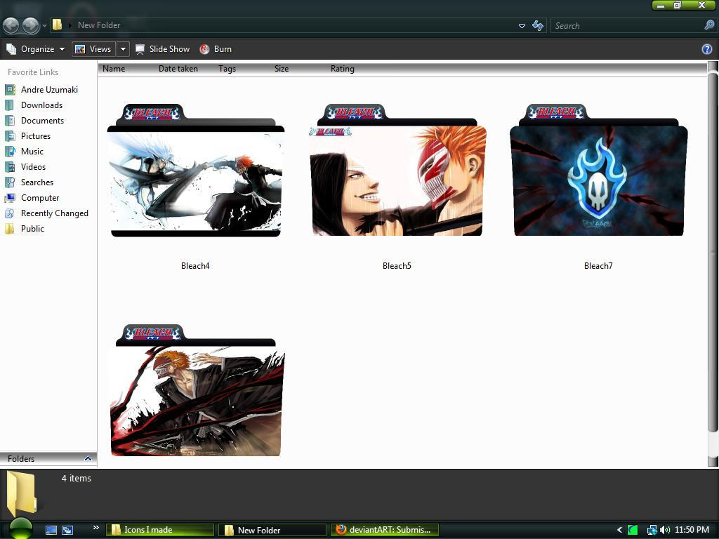 Bleach Icon Folders by Hokoga99 on DeviantArt
