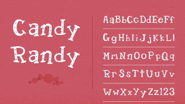 Candy Randy Font by laurenashpole on DeviantArt