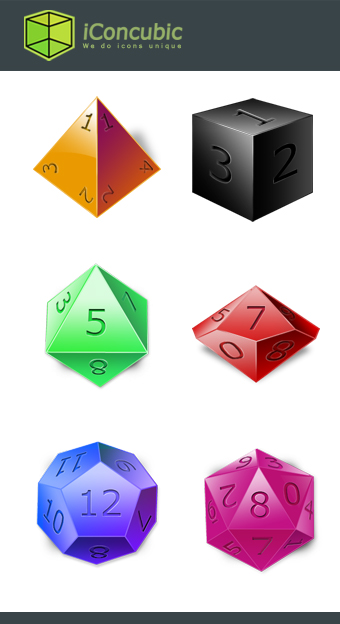 DnD Dice icon Mac OS version by iconcubic on DeviantArt