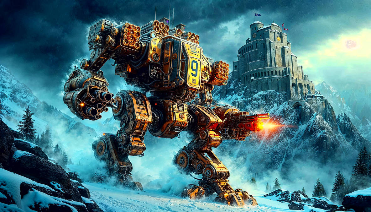 Unit 9 Assault Mech (Mech Challenge) by BlenketheGoblin on DeviantArt