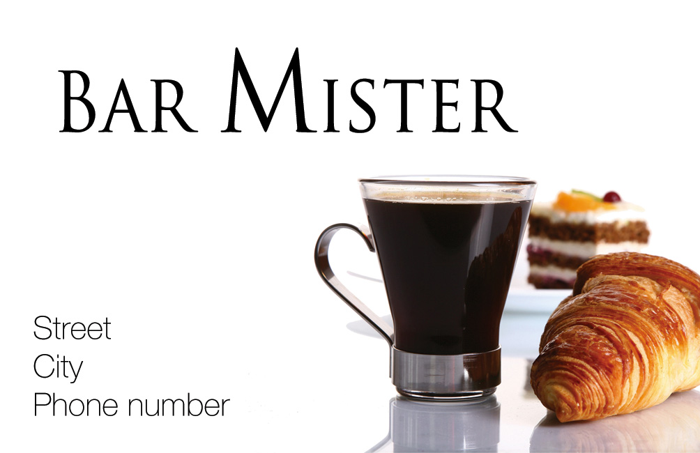 Bar business card with card points by NapoOrsoCapo on DeviantArt