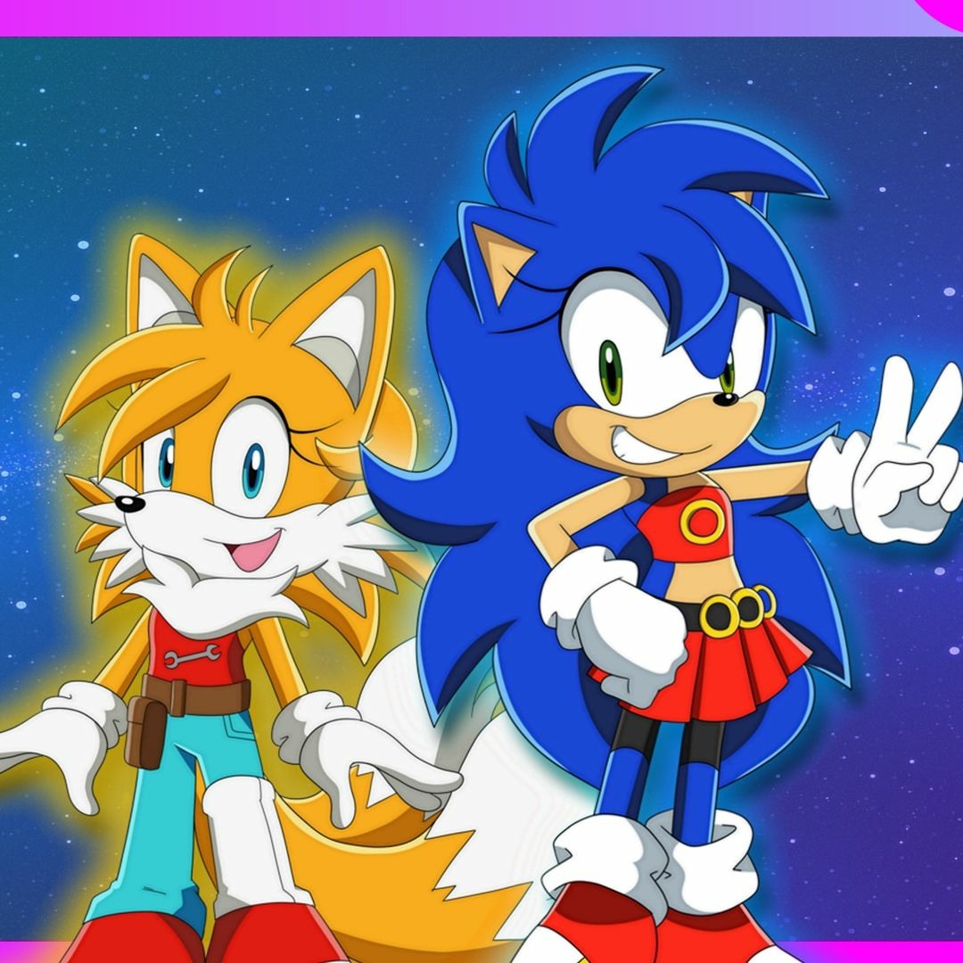 Tailsko and Sonica by AEdaray on DeviantArt