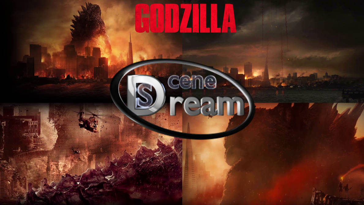 Godzilla 2014: Dreamscene 4x 1920x1080 by sachso74 on DeviantArt