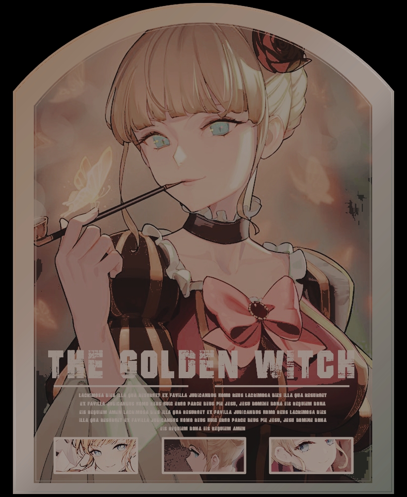 The Golden Witch Template By JKuro007 by JKuro007 on DeviantArt