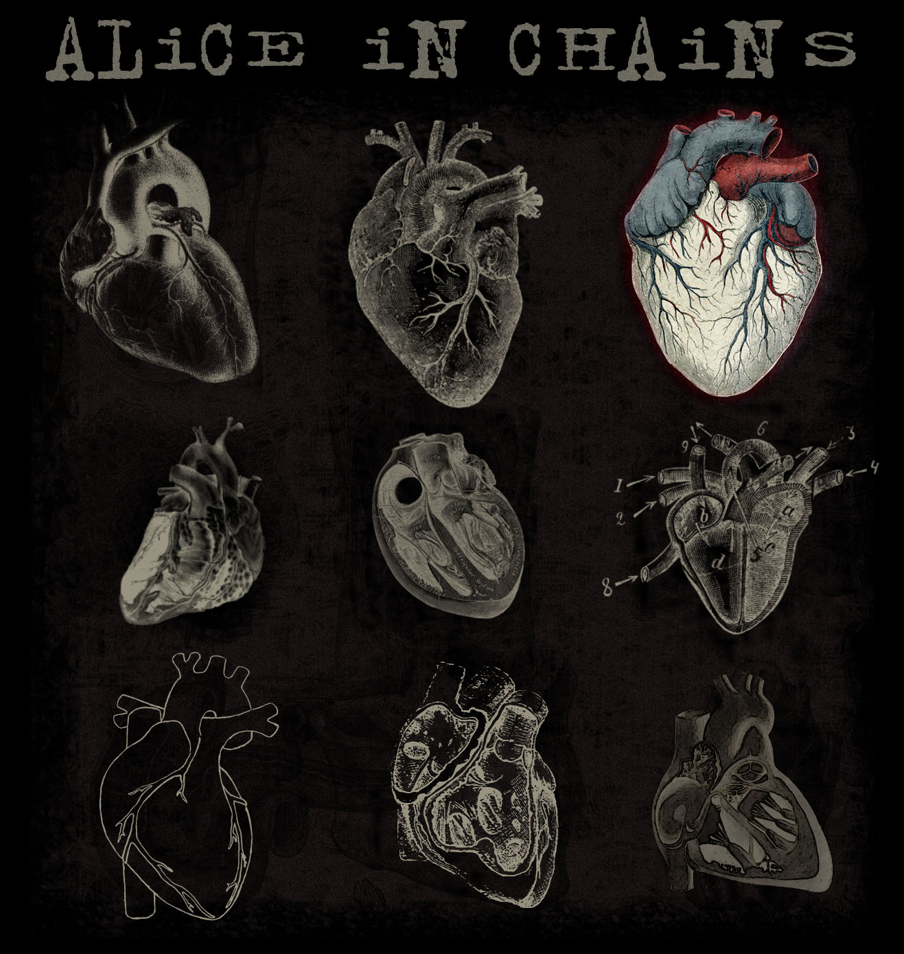 Alice In Chains Album Covers Graphics