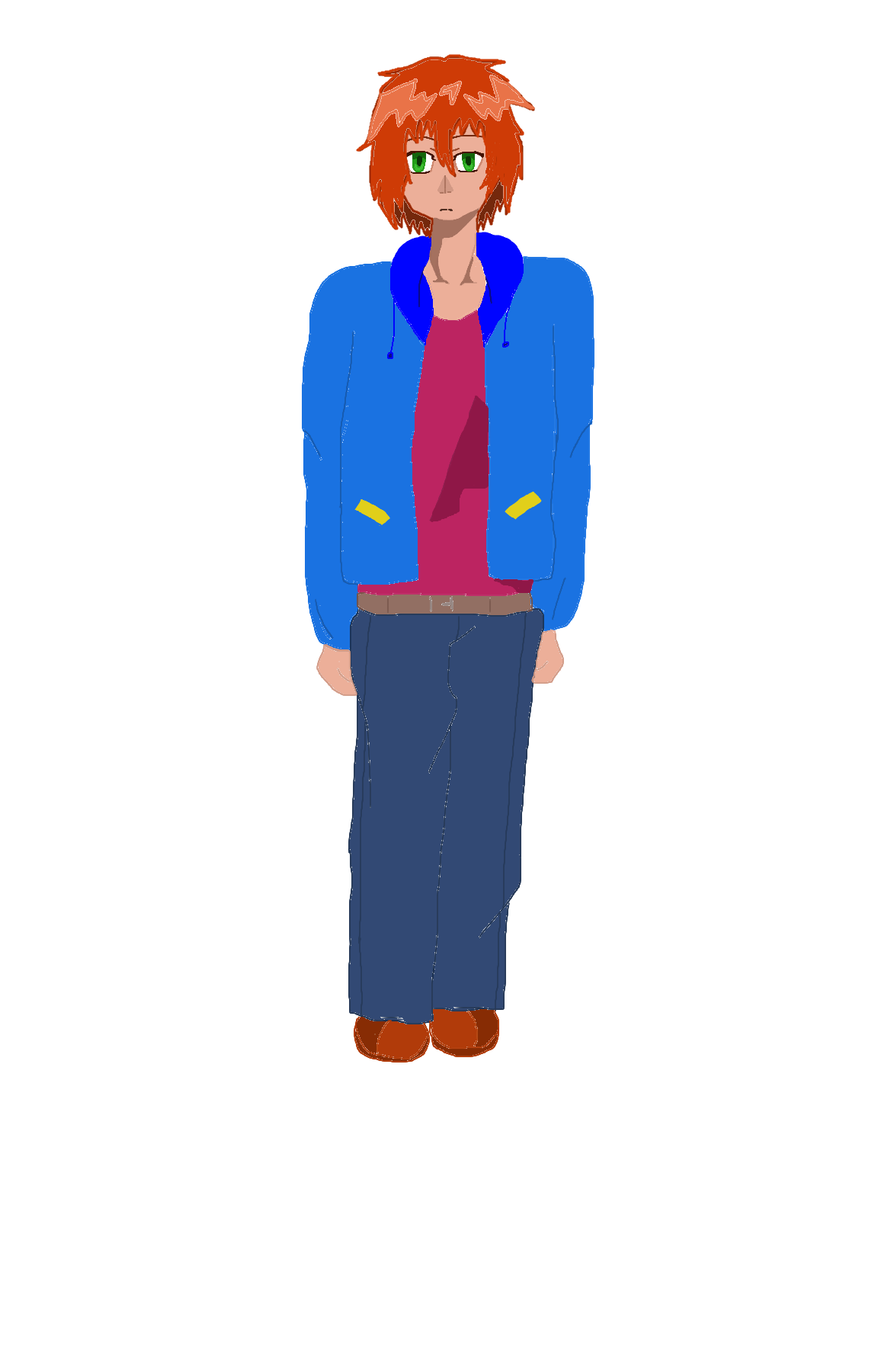 Player 1 (Front view) by Artist7311104 on DeviantArt
